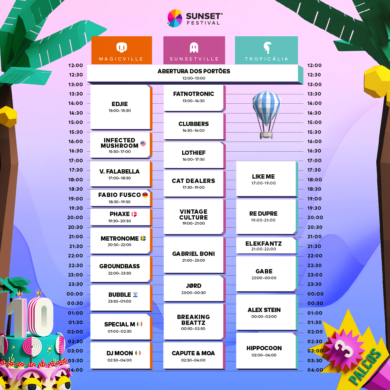 O Sunset Festival completa 10 anos com três palcos simultâneos ...